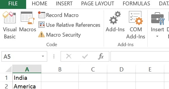 Excel Macro VBA: Excel Macro - VBA - Reading / Getting value from the cell Excel Macro VBA: Excel Macro - VBA - Reading / Getting value from the cell