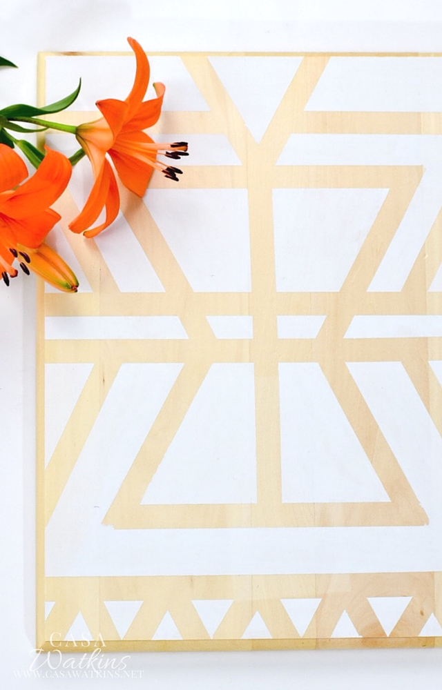 DIY Aztec Art: Create and Share Challenge - Casa Watkins Living