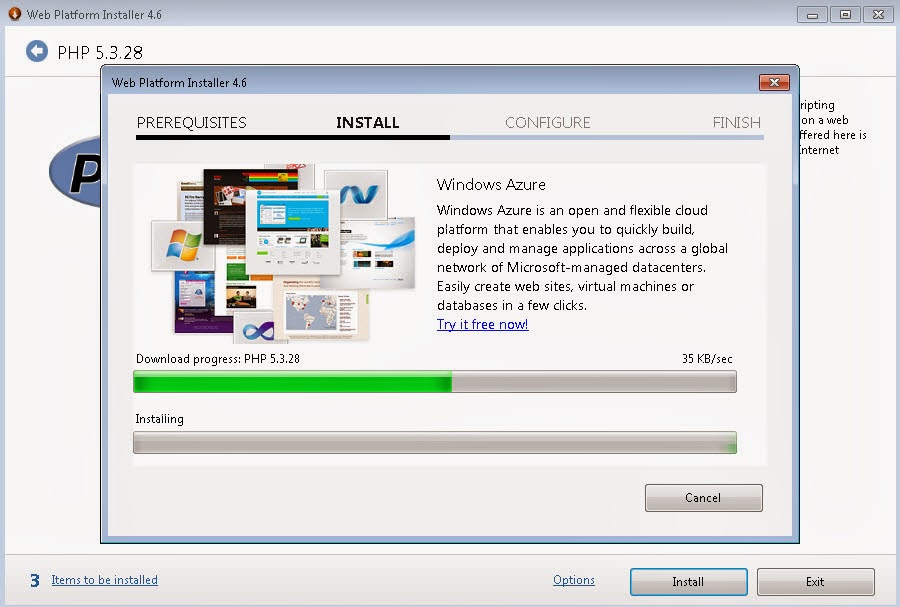 bank programmer: ติดตั้ง IIS7.5 + PHP5 + MYSQL บน Windows 7 แบบใช้ Web Platform ของ Microsoft