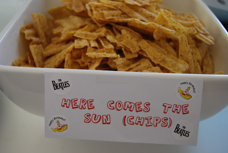 Two Belles and a Beau: Fab Find Friday: Beatles Party Menu