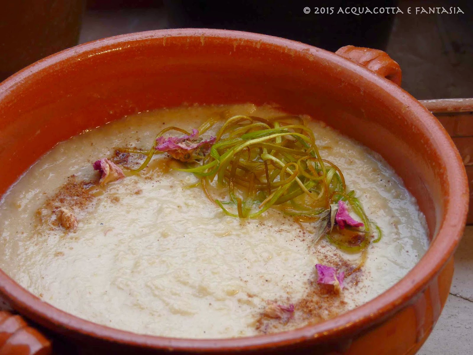 Porrata bianca, ricetta fiorentina del '300