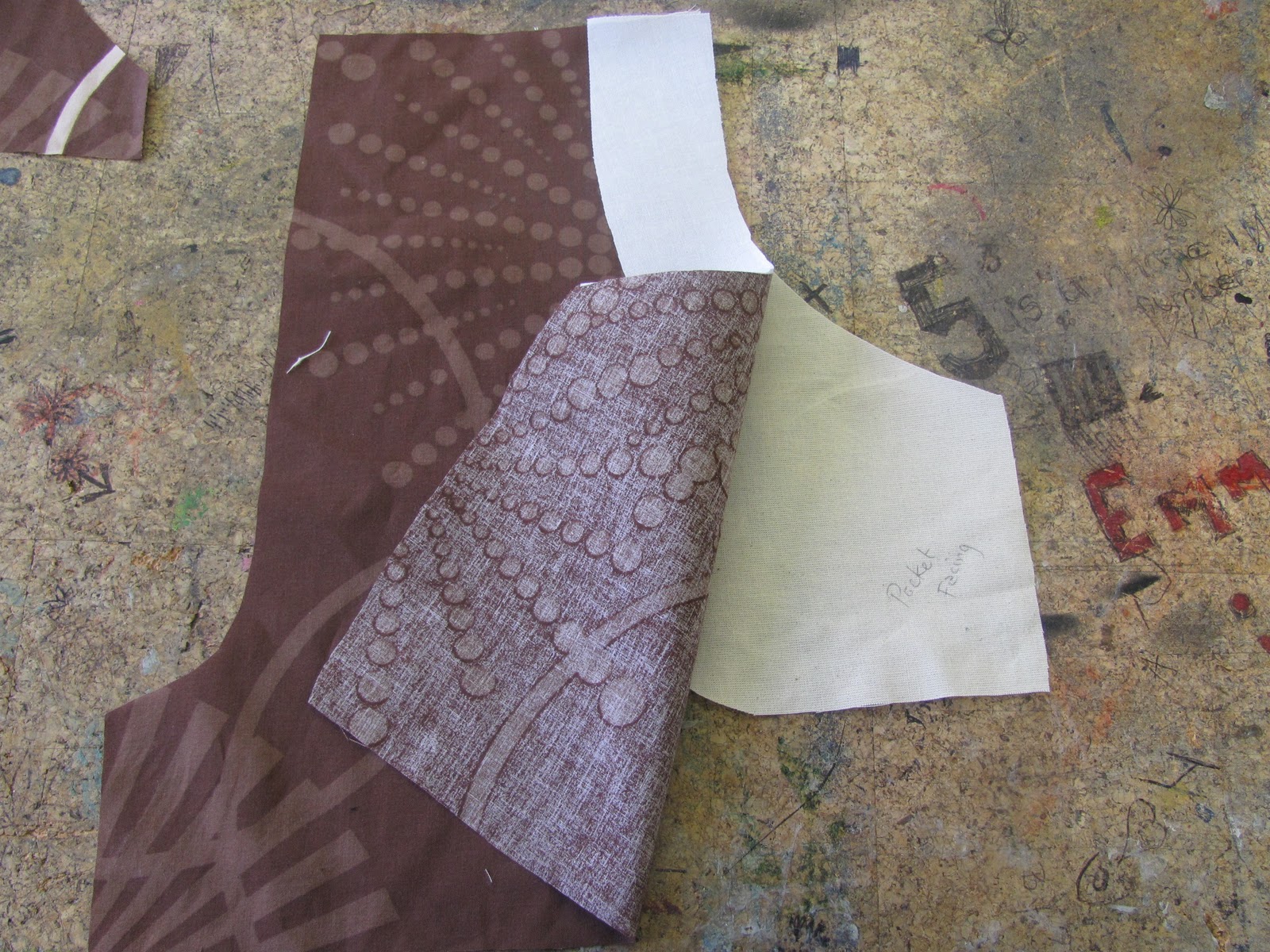 Roses are Blue: How to: front hip pocket.