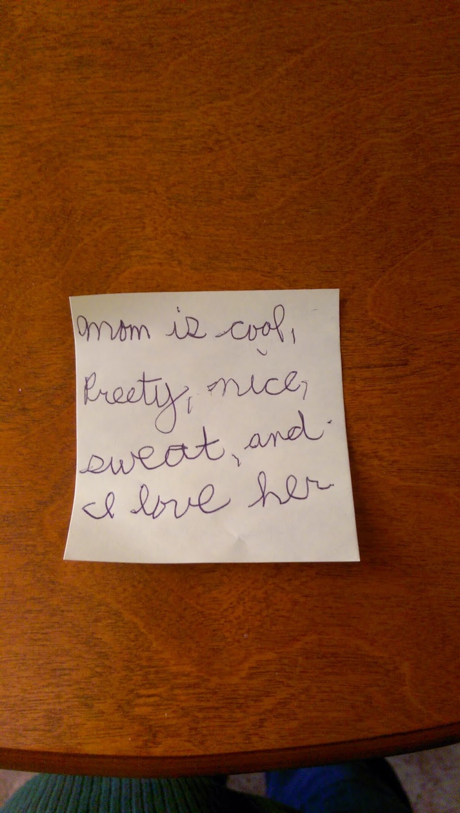 He Said WHAT?: My Note From Aaron