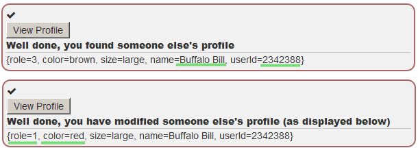 WebGoat write up(Insecure direct object references 5 Playing with the ... WebGoat write up(Insecure direct object references 5 Playing with the ...