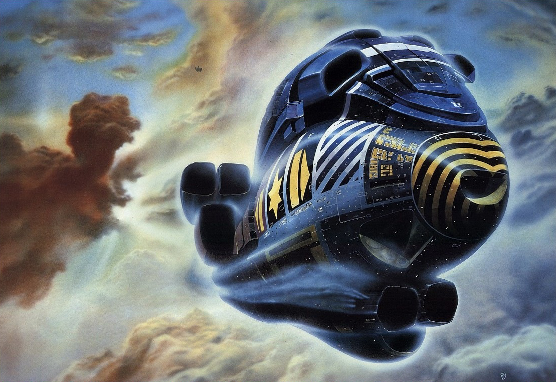 The Geeky Nerfherder: Artist Spotlight: The Art Of . . . Chris Foss