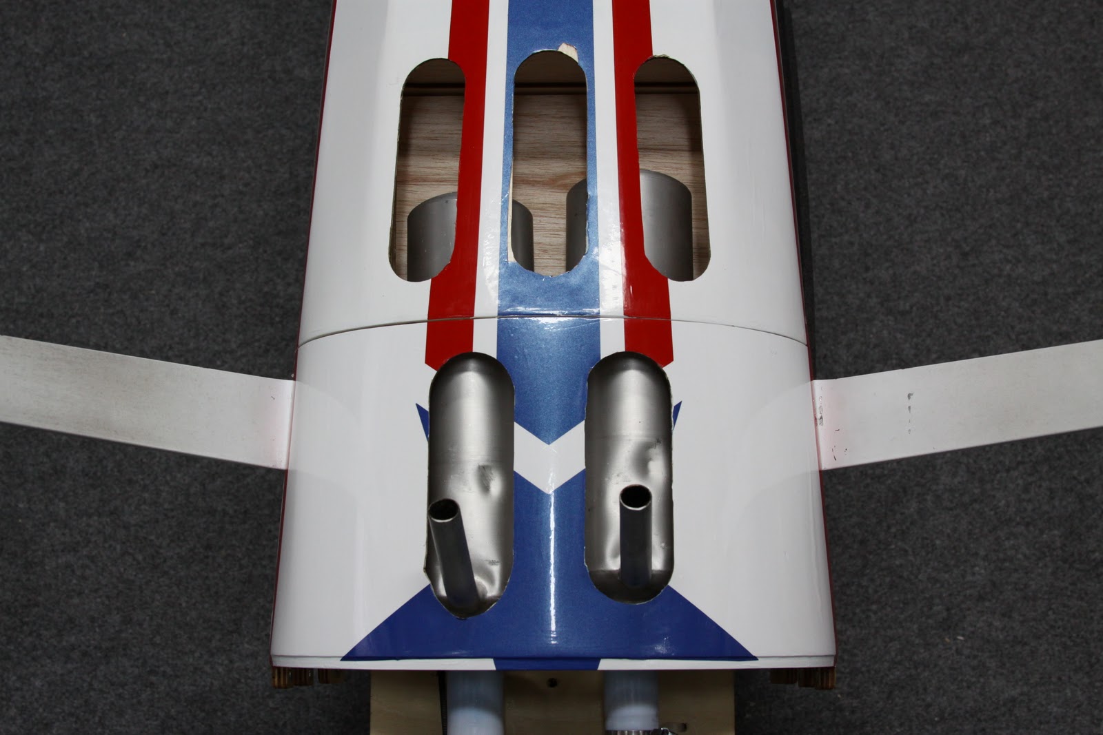 Model Airplane Pictures: Aeroworks 100cc Yak 54 Stars and Stripes scheme