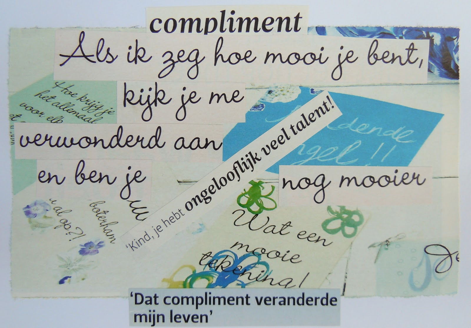creatieve en inspirerende ideeën: Idee 25: Plan een complimentendag!