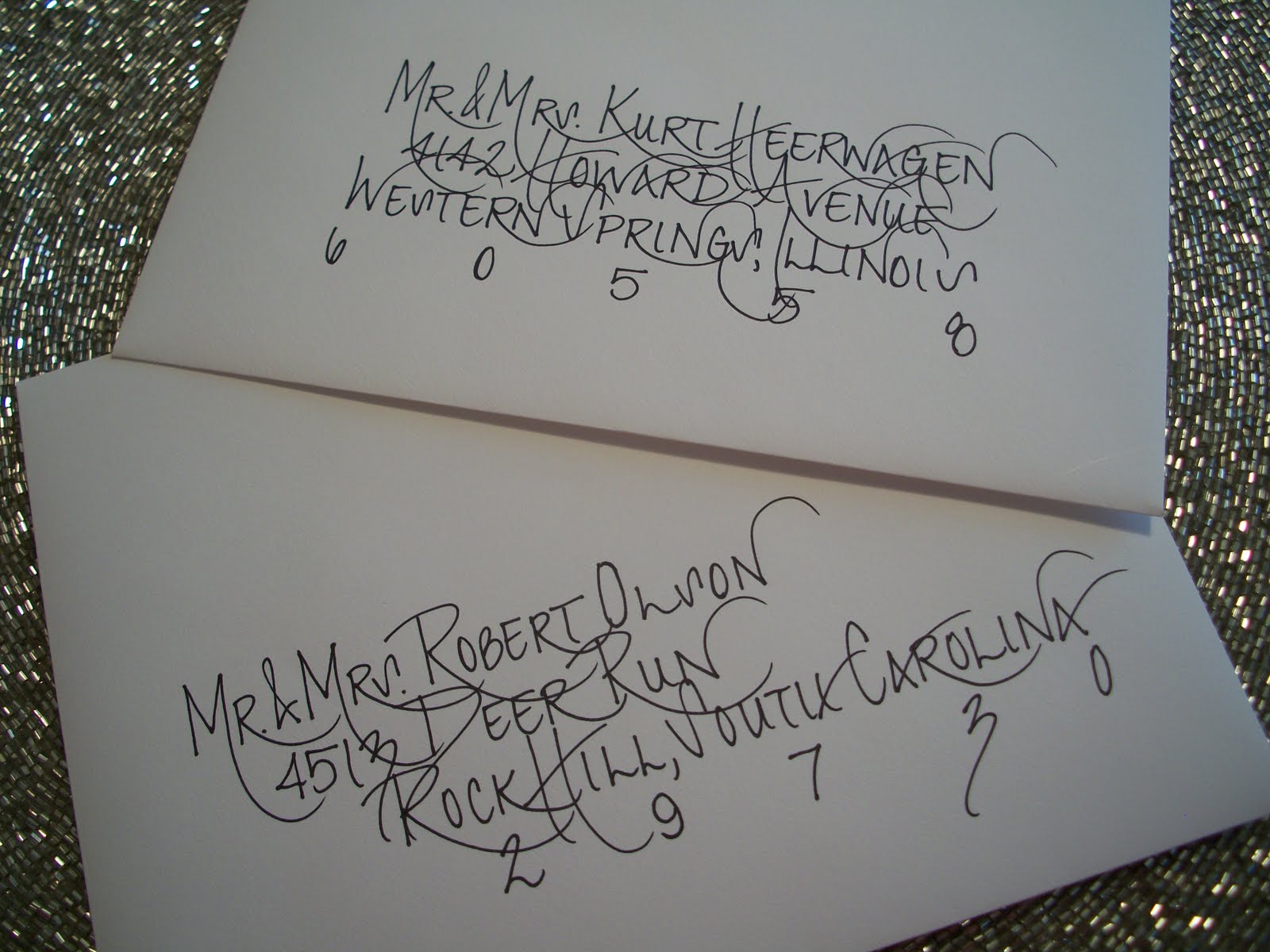 Penned and Pretty...A Calligraphy Shop: ...Modern Calligraphy...