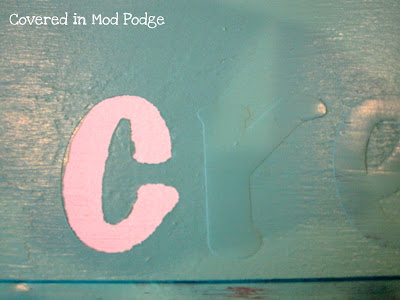 Covered in Mod Podge: A Simple Sign Tutorial {or fun with distressing}