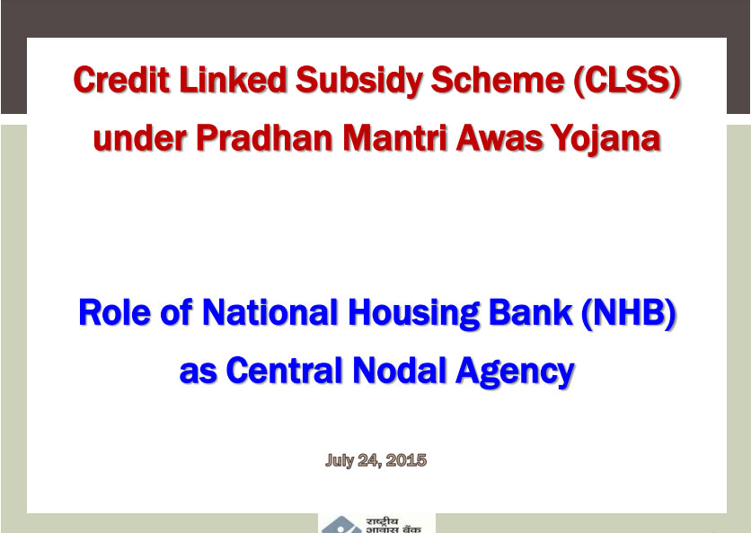 Credit Linked Subsidy - Complete Information ~ Latest News & Updates Today