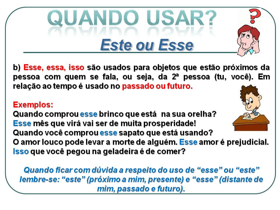 Este Ano Ou Esse Ano - FDPLEARN