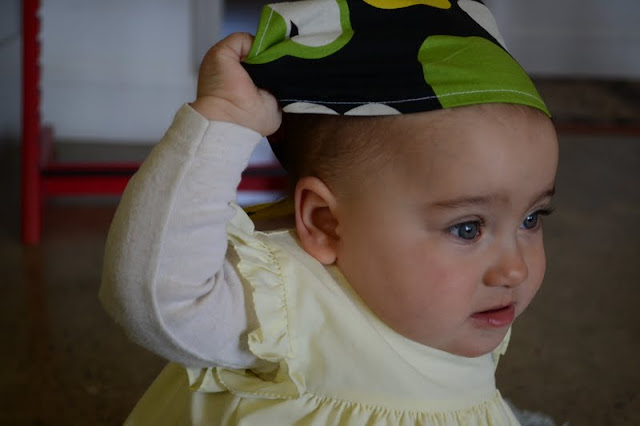 ivy nest: baby kerchief