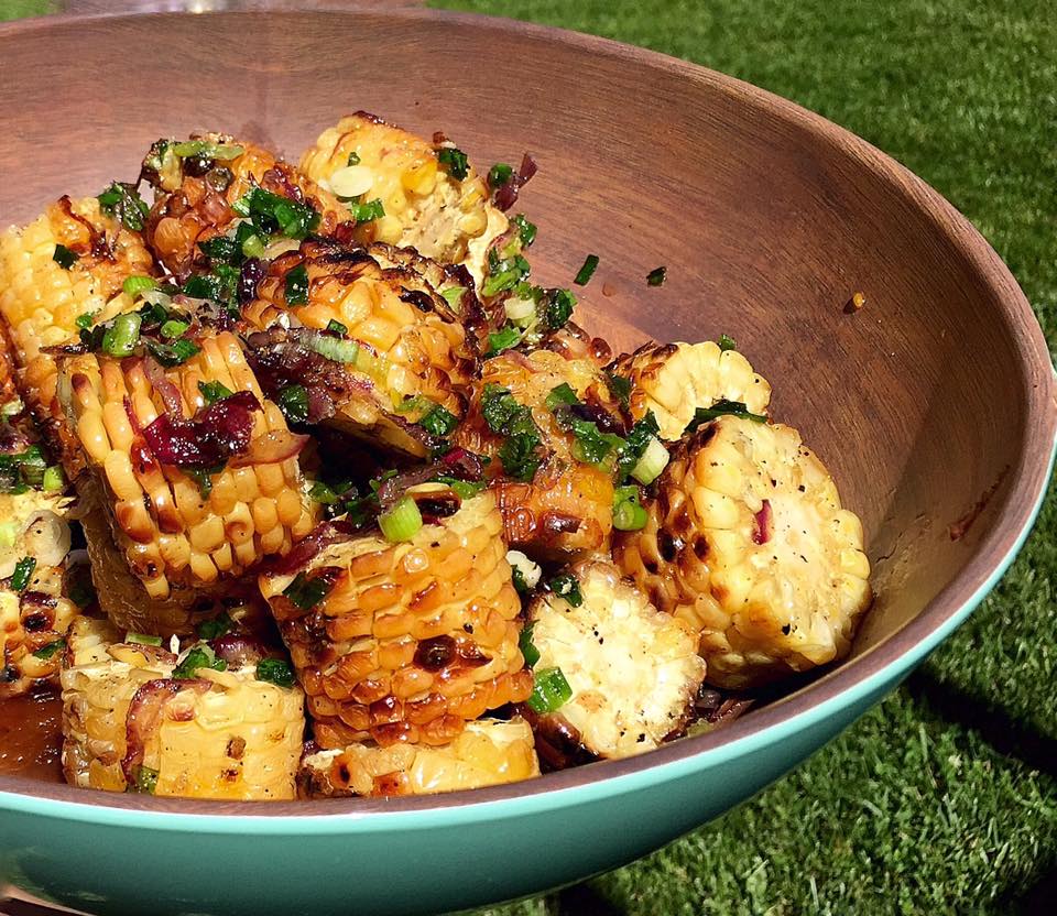 The Spices Of Life . . .: Bắp Nướng Bơ Hành (Savory Grilled Corn on the ...