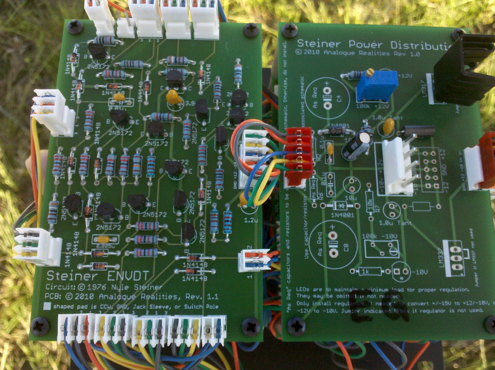 Steiner Synthasystem DIY: Triple Envelope Generator complete!