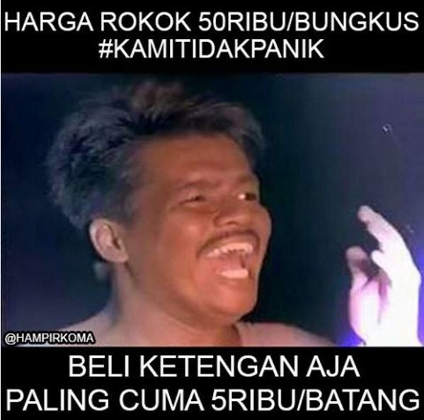 9 Meme Kenaikan Harga Rokok Ini Bikin Ngakak, Kami Tidak Takut ...