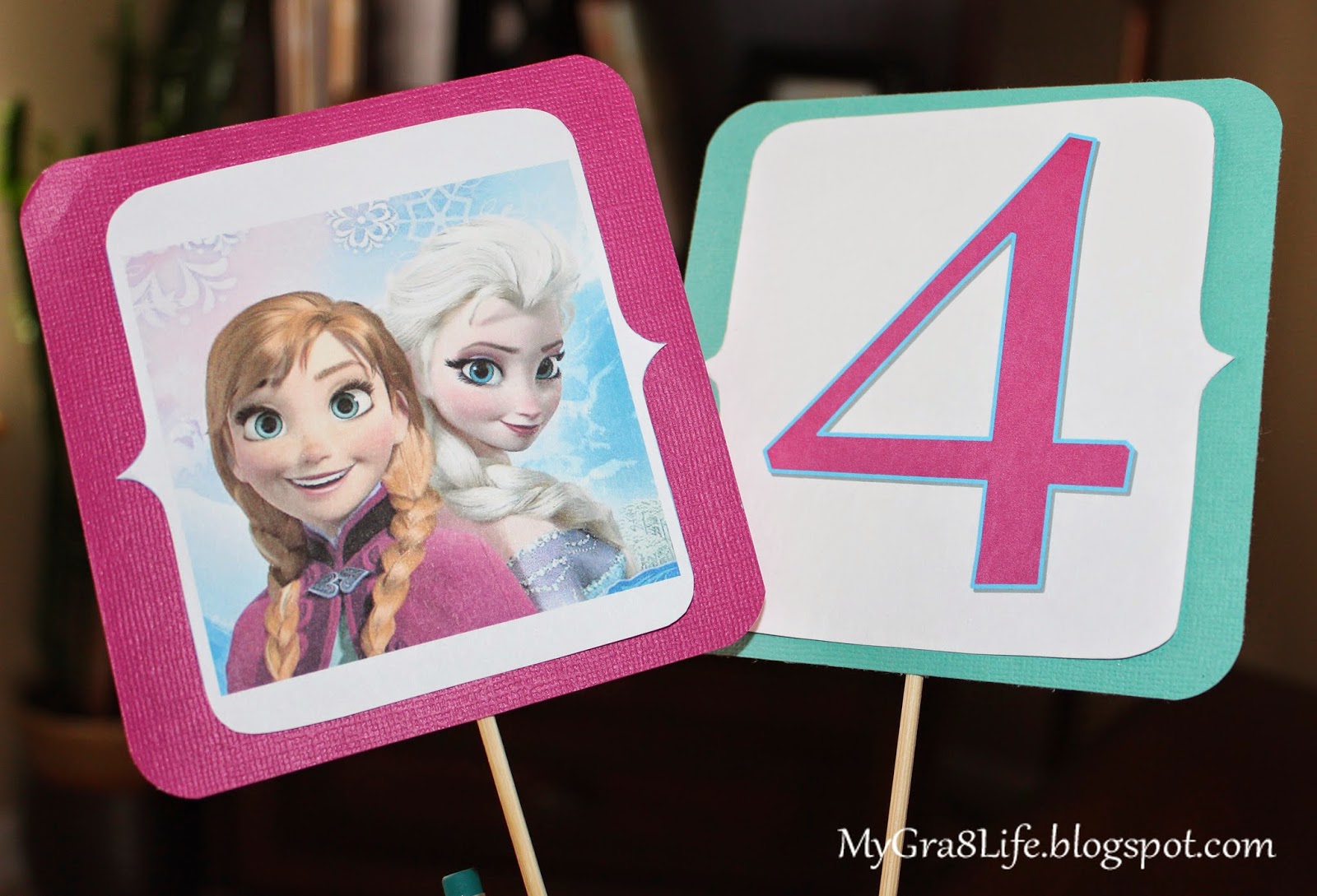 My Gra 8 Life: Disney FROZEN Party ~ Decor Kids Can Create!