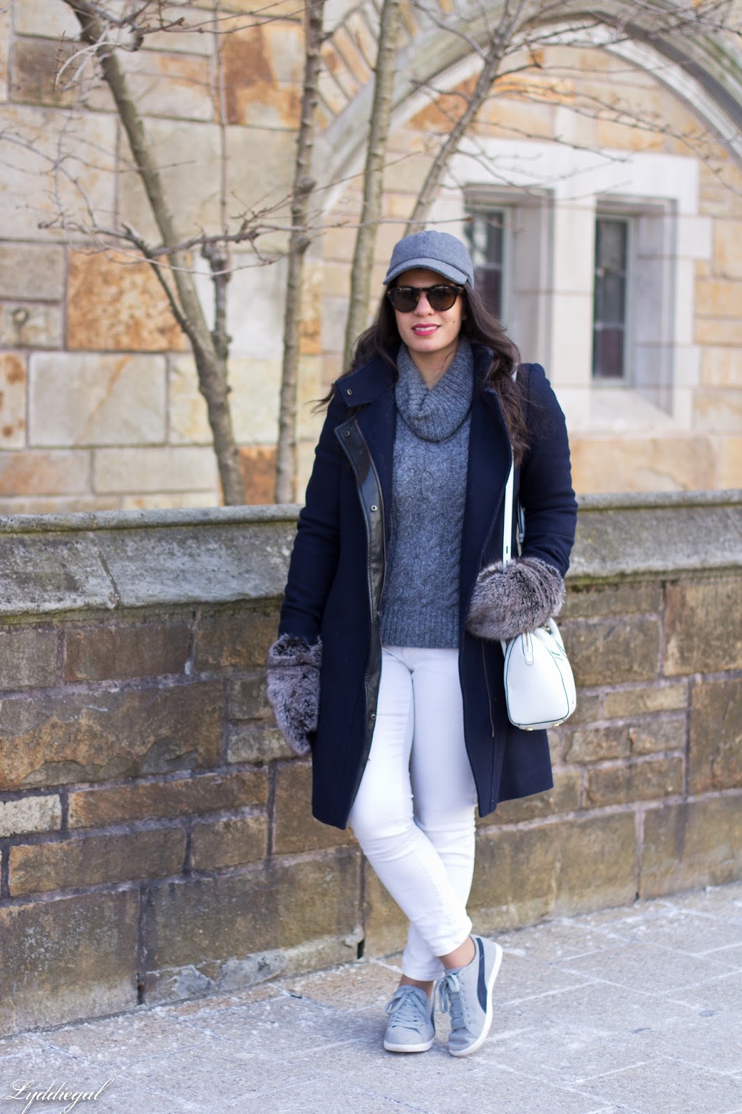 Furry Mittens - Chic on the Cheap | Connecticut based style blogger on ...