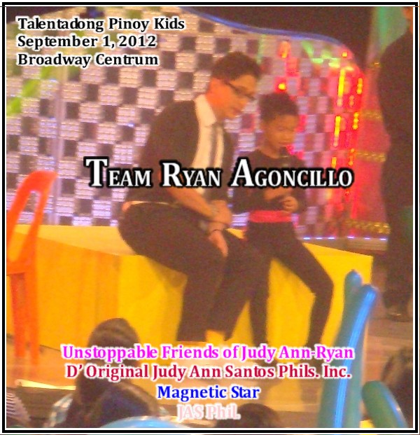 Ryan and Judy Ann-Santos Agoncillo: Ryan Agoncillo in Talentadong Pinoy ...