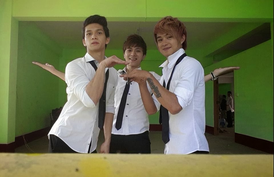 M y a n m a r H u n k s: Nay Win, Aung Lay and Naing Min Thu @ School