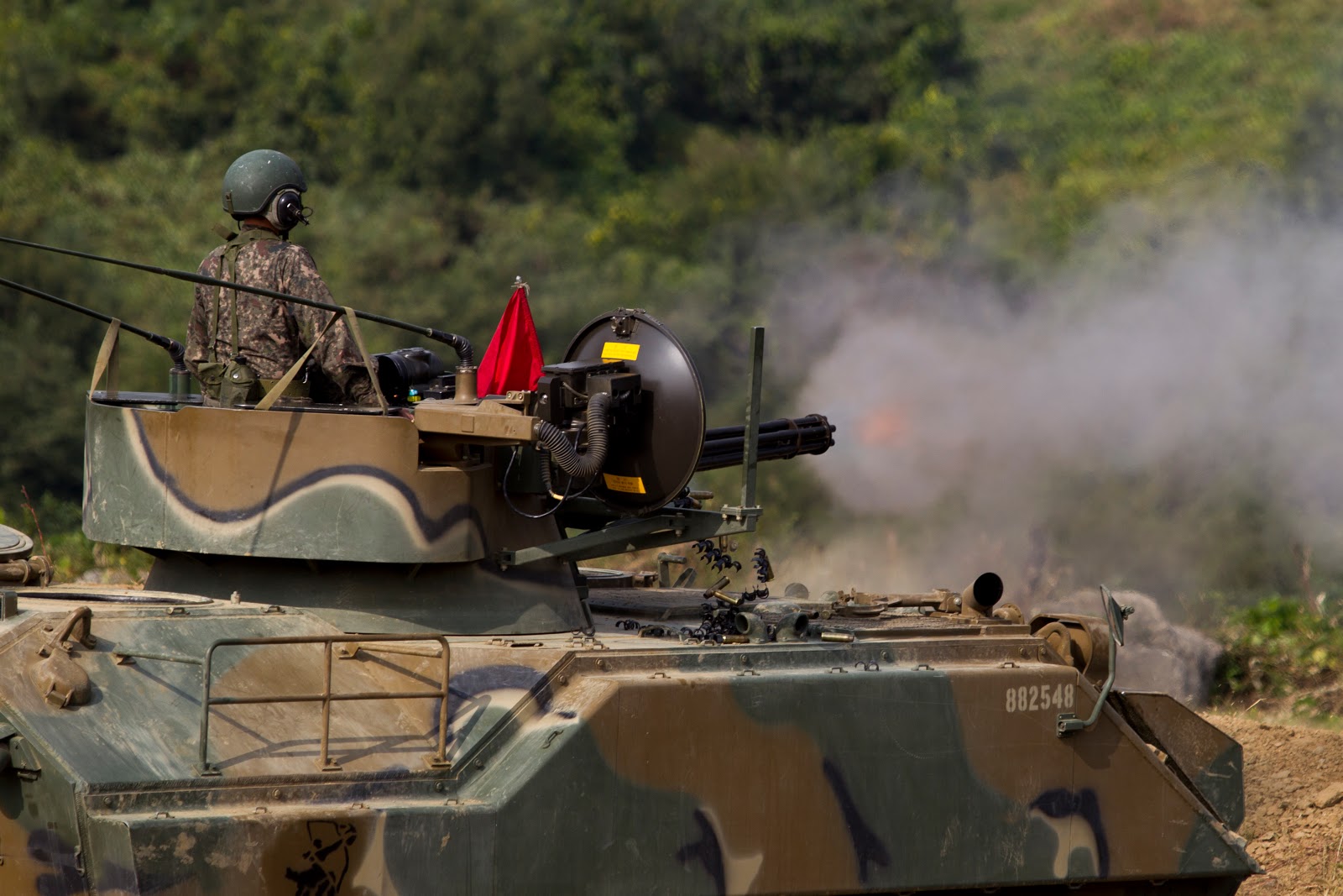 SNAFU!: S. Korean mechanized forces on exercise.