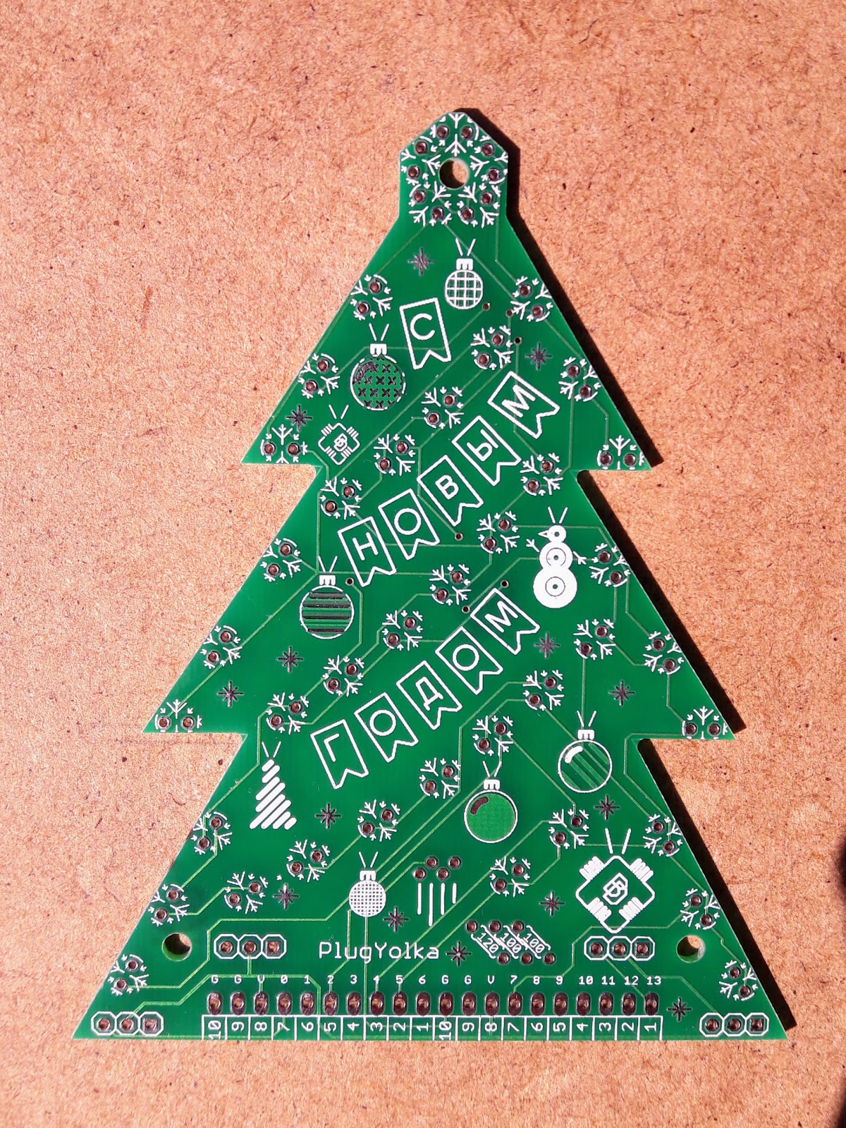 BlockDuino: Ёлка шилд для ардуино - Xmas Tree Shield for Arduino