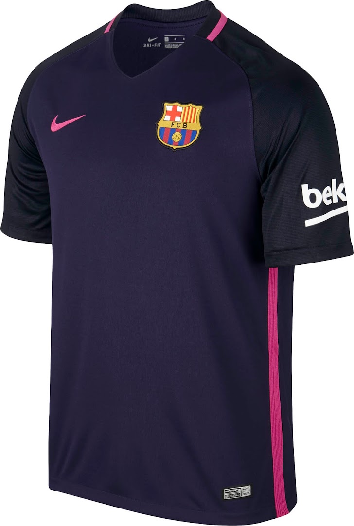 Barcelona 16-17 Away Kit Released - Footy Headlines
