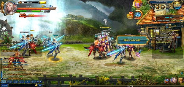 Mmorpg browser game