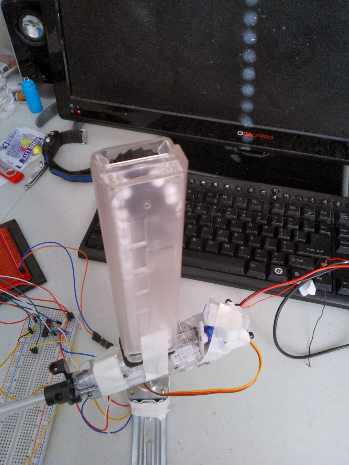 Jimmy's Arduino Projects: Project 21 (Moderate): Sentry BB Turret