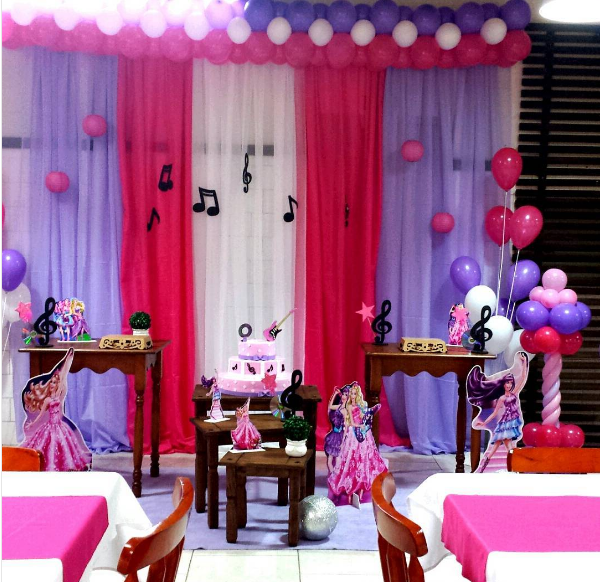 Fiesta Temática Barbie Pop Star