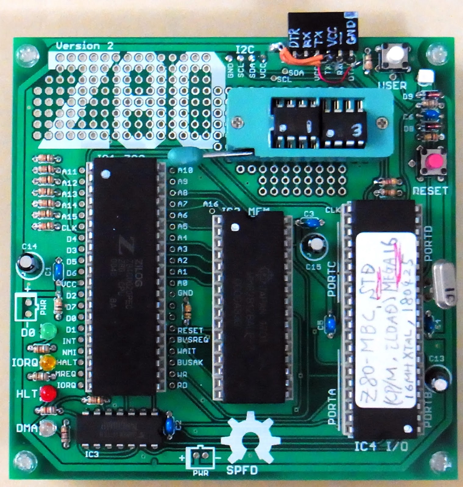 悠々趣味の日々: Z80 SBC（シングルボード・コンピュータ）の製作 （2） 構想と準備