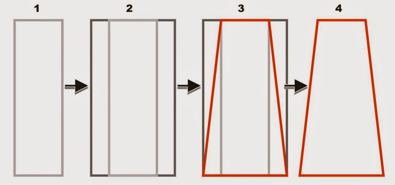 My Rangefolder Cameras: 3. Bellows templates drawing