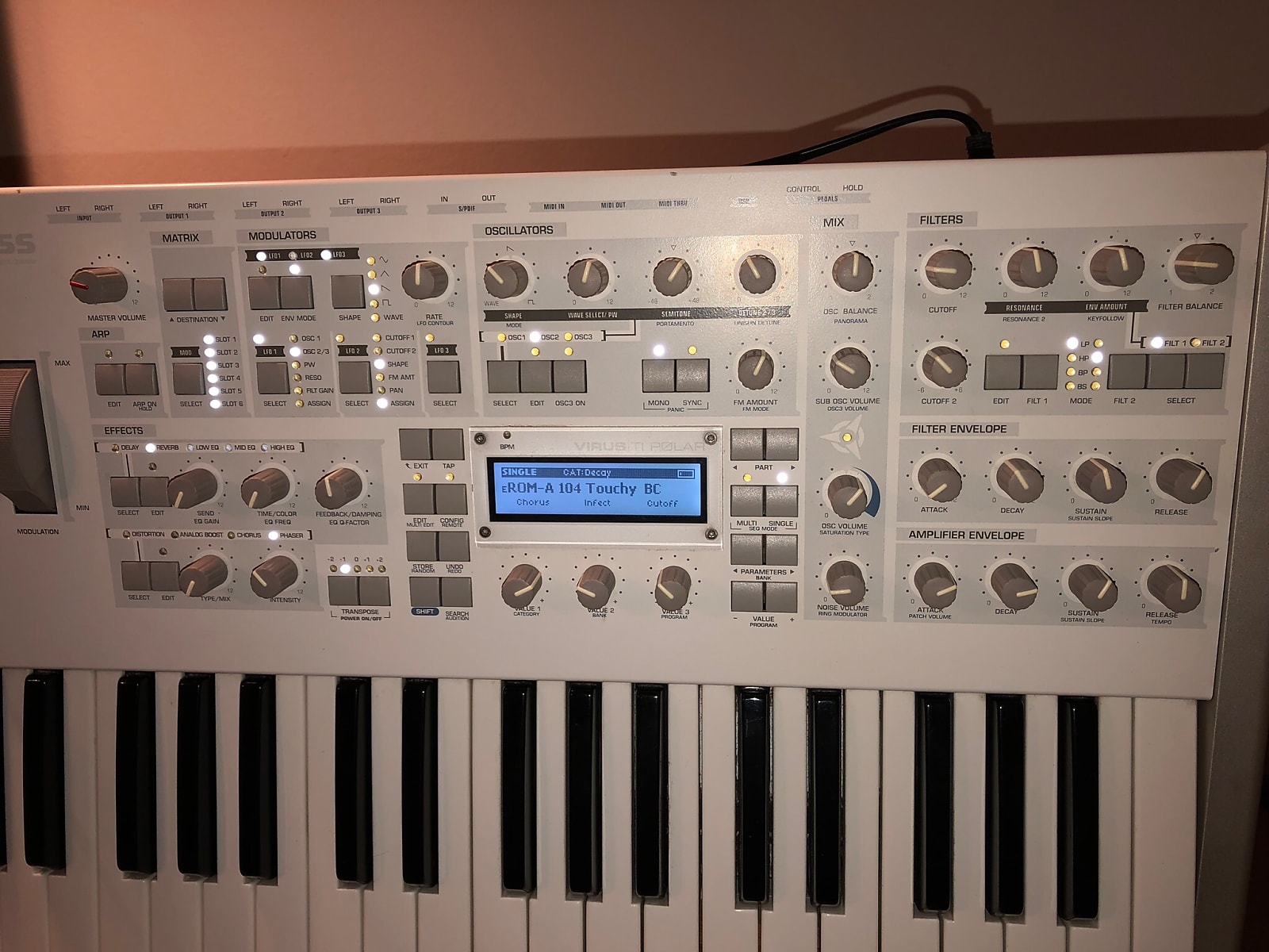 MATRIXSYNTH: Access Virus TI Polar (mk1) 37-Key Super Synth