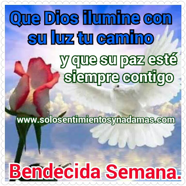 Que Dios ilumine con su luz tu camino. - Solo sentimientos y nada mas Que Dios ilumine con su luz tu camino. - Solo sentimientos y nada mas