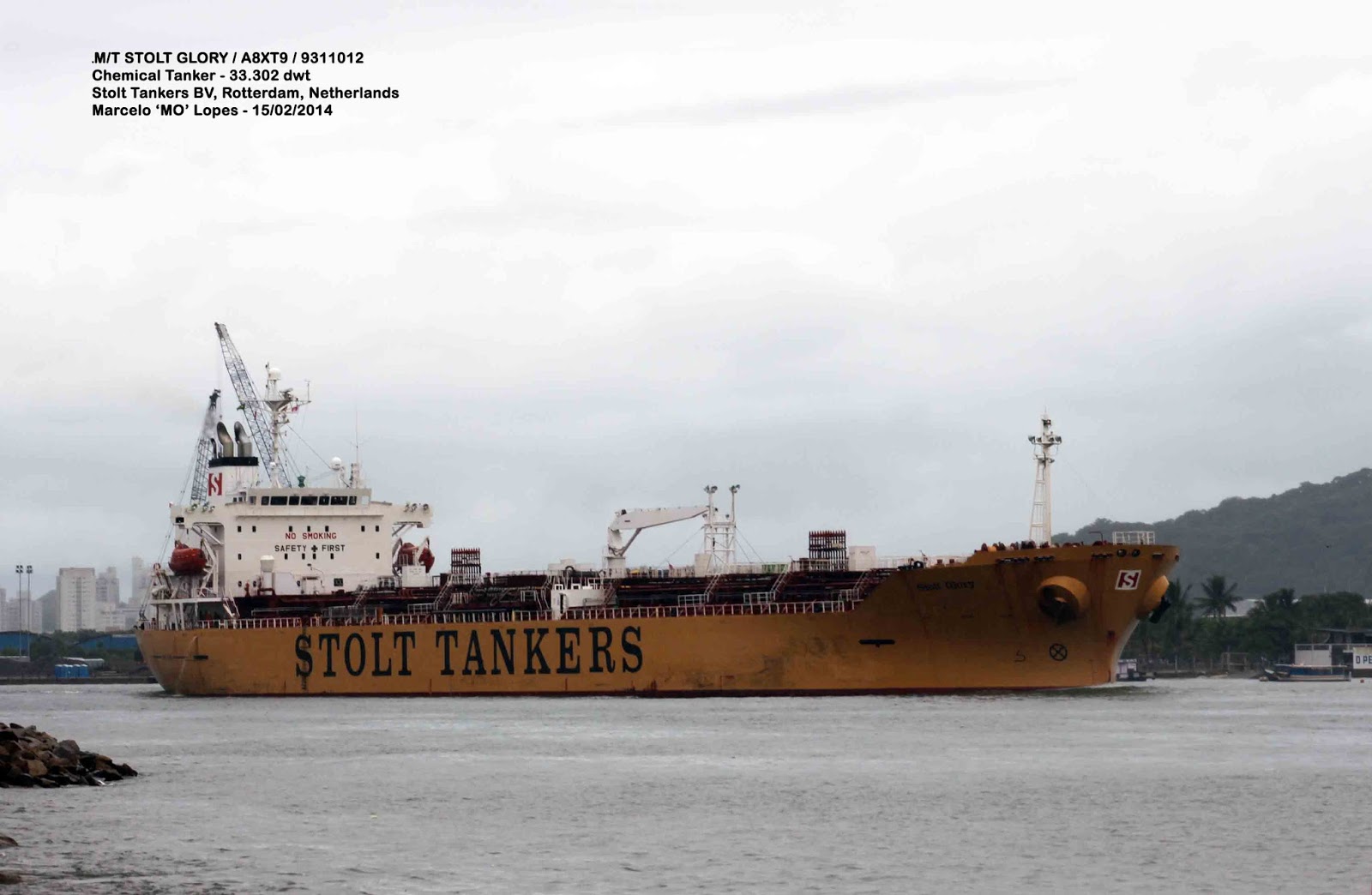 Santos Shiplovers: M/T Stolt Glory / A9XT9 - Vídeo e fotos