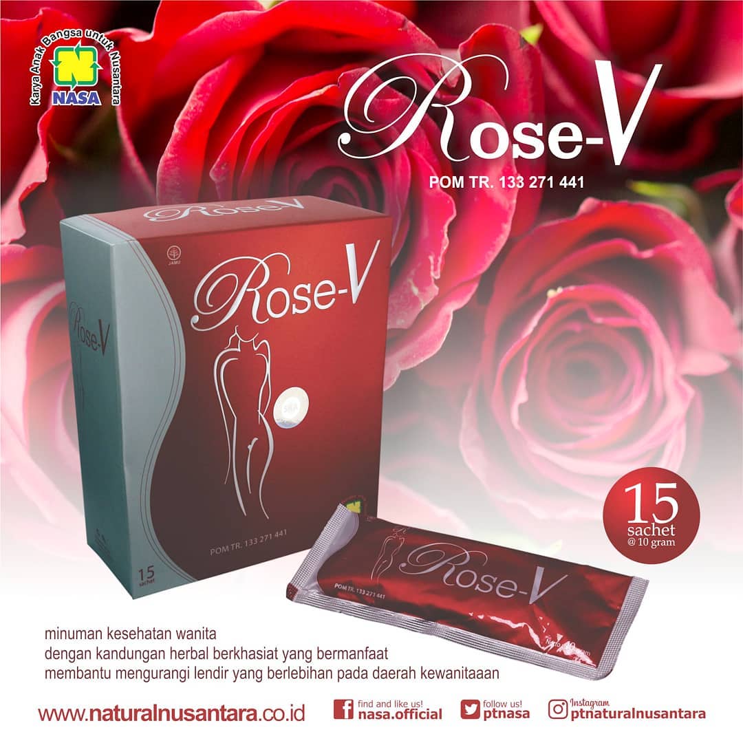 Rose V Nasa - Minuman Khusus Wanita - Mely Nasa Shop