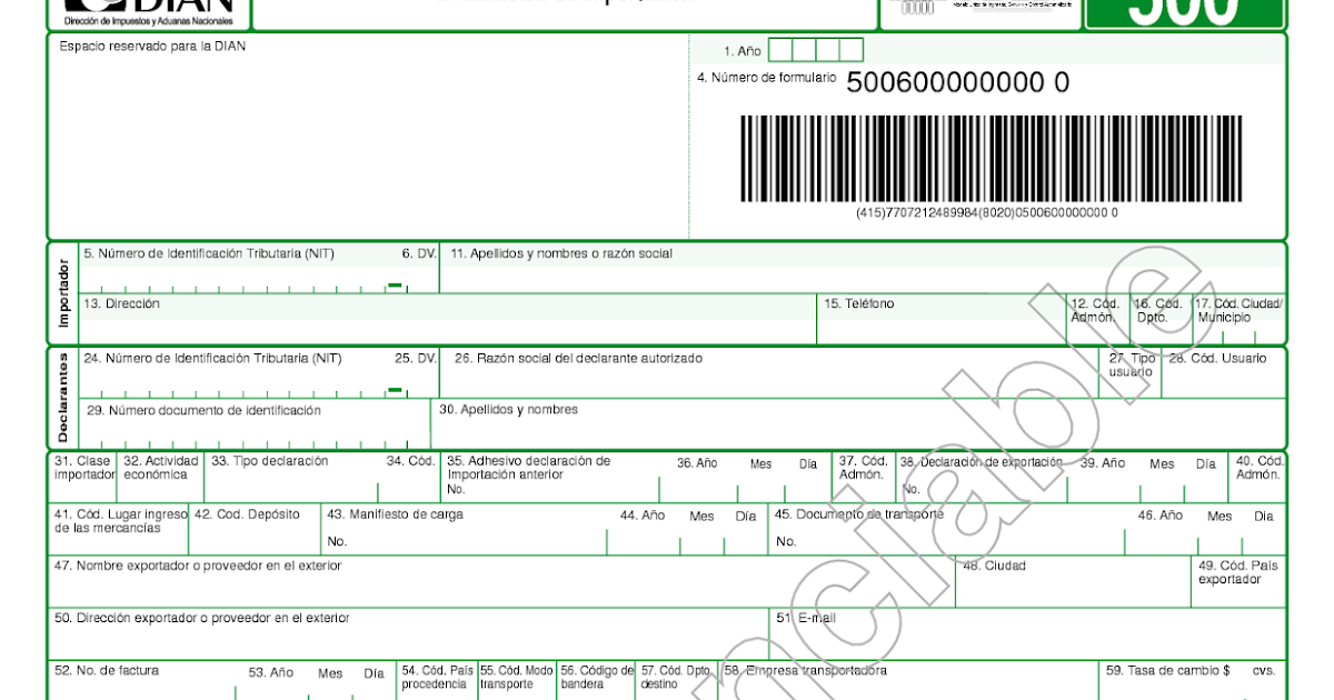sdreipline: DECLARACIÓN DE EXPORTACIÓN DEL EMBARCADOR. (SHIPPER'S ...