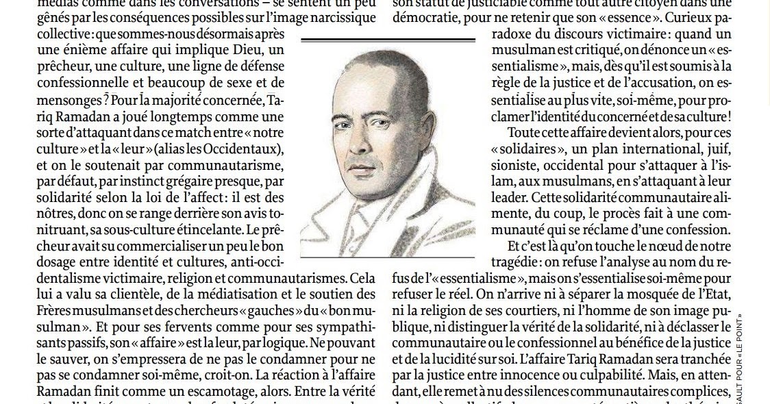 Kamel DAOUD: Tariq Ramadan entre deux "nous" - Kamel Daoud #lepoint