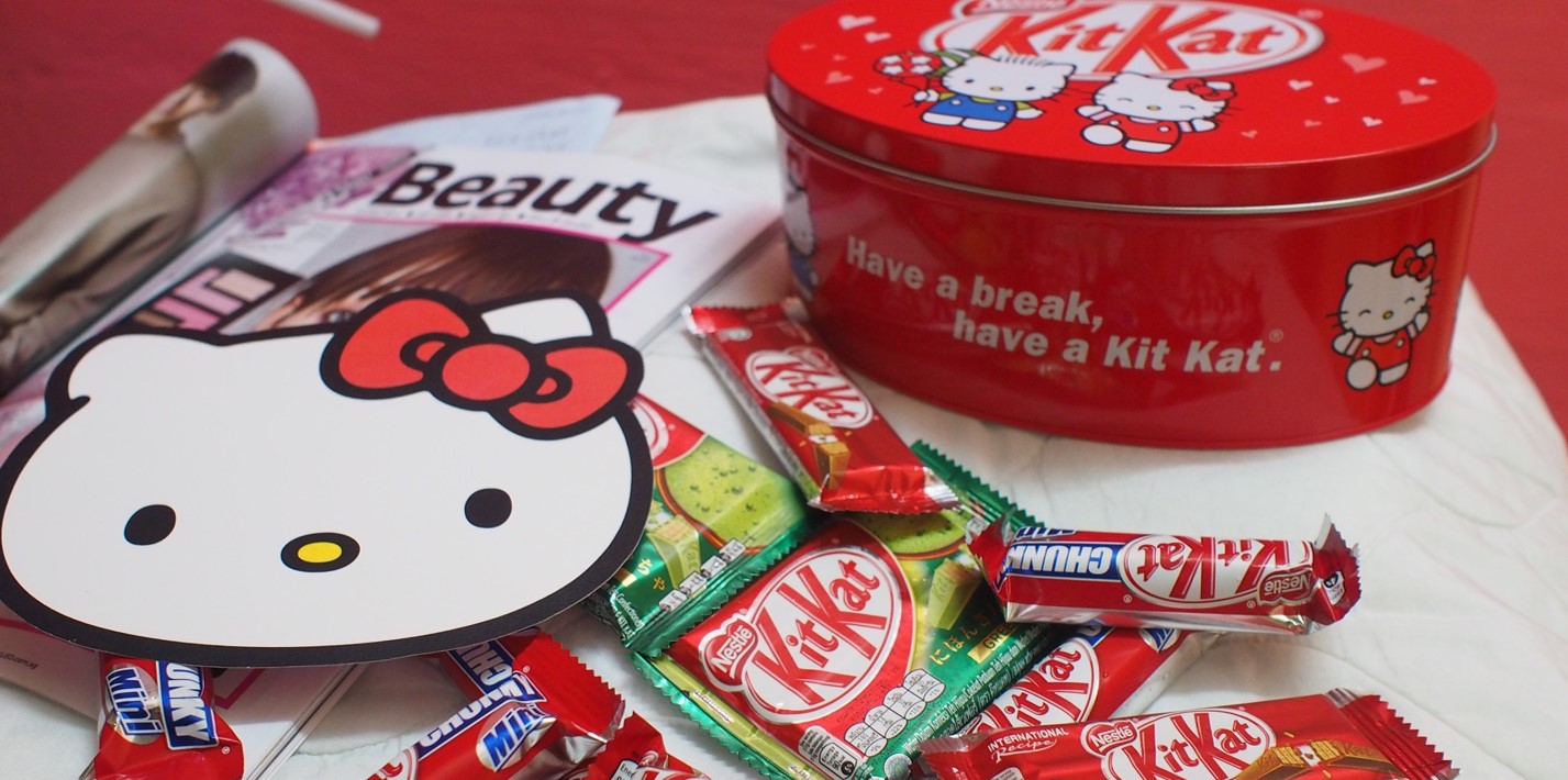 [NEW!] YOU WANNA GET THE HELLO KITTY HELLO KIT KAT® TIN and POUCH ...