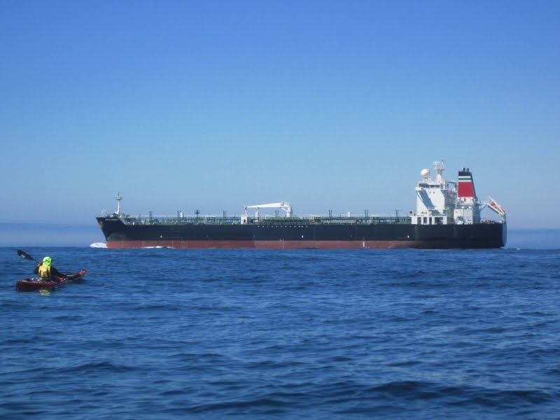 Kayaks across Bass Strait: Erith Island