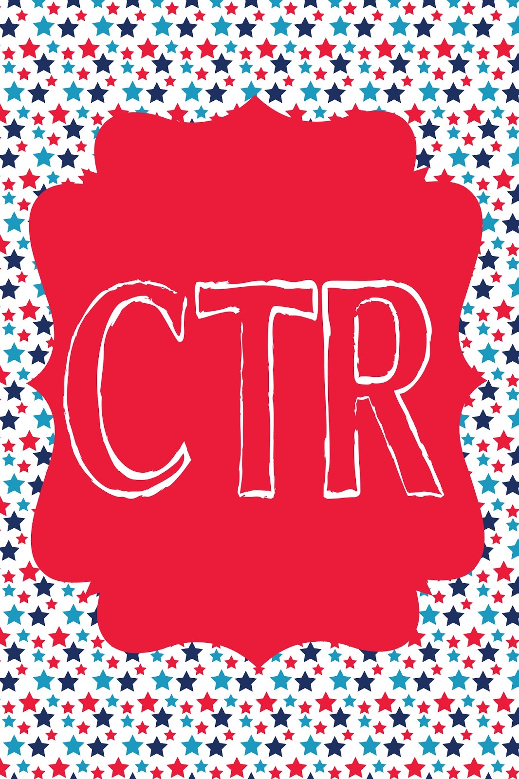CreateJoy2Day: Free Baptism/CTR Pintables