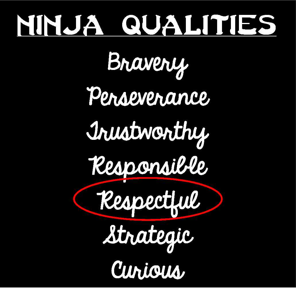 Curious Firsties: Classroom Ninja Training: Respect