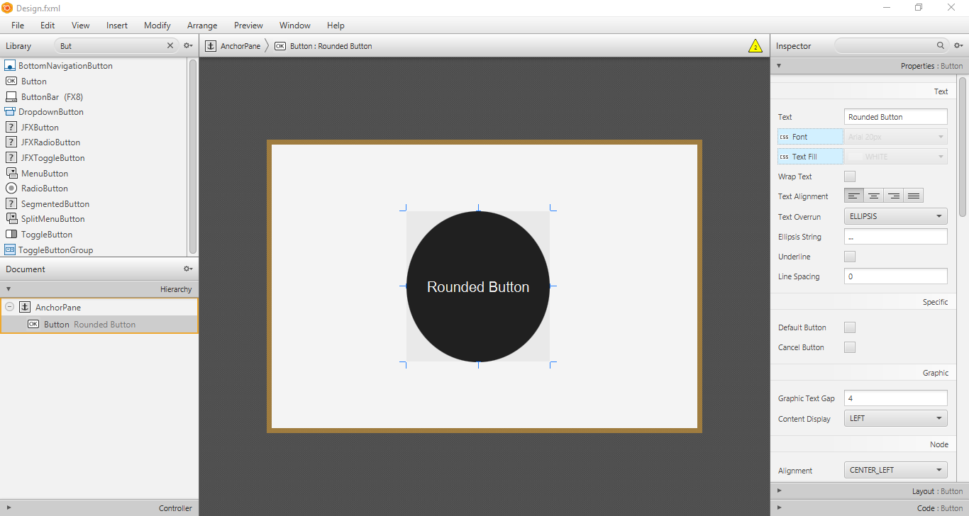 Basic of JavaFX CSS Syntax