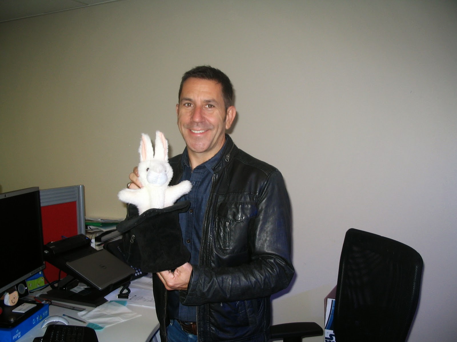 Denis pulls the rabbit out of the hat whenever tells Vertech staff ...