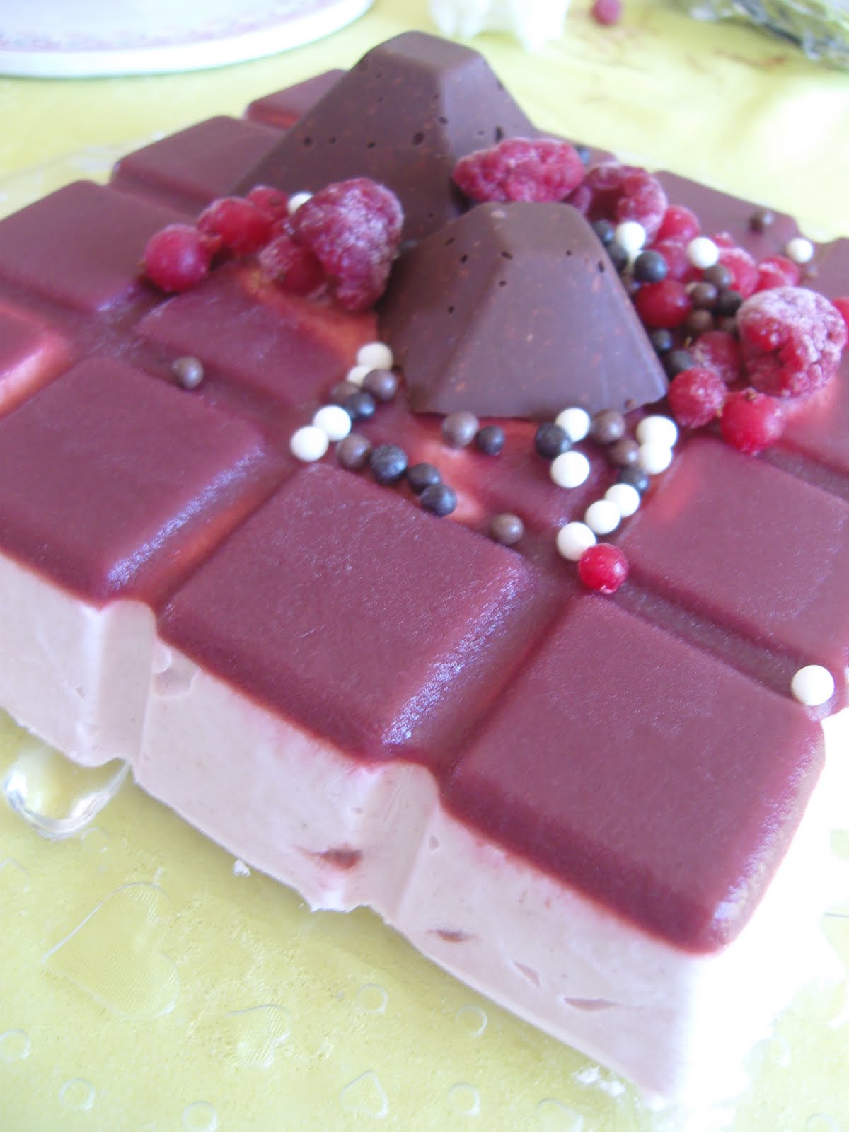 Dans la maison de Séverine: BAVAROIS FACILE AUX FRUITS ROUGES