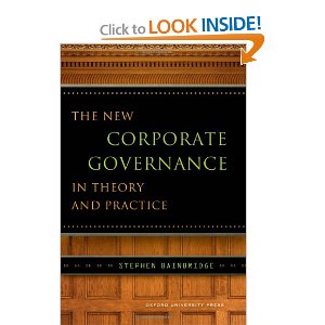 The New Corporate Governance in Theory and Practice, Stephen M ...
