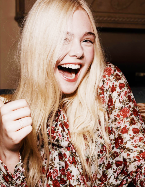 Breakfast with Kate Moss*: Elle Fanning in Miss Vogue
