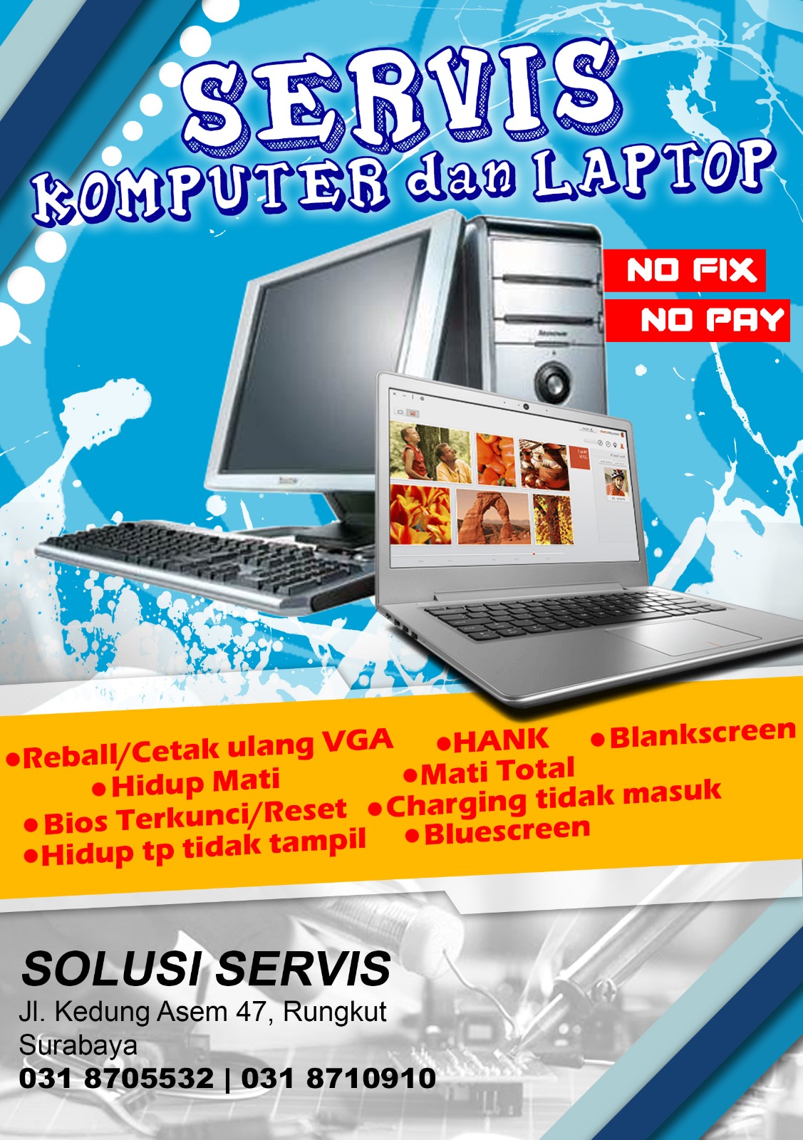 Servis Komputer & Laptop Panggilan di surabaya timur | Servis Laptop ...