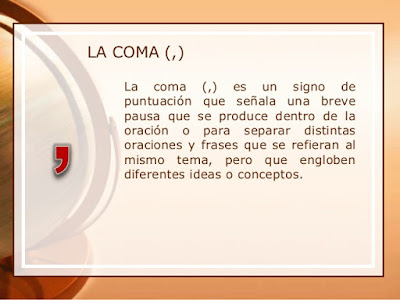 Maestro San Blas: La coma