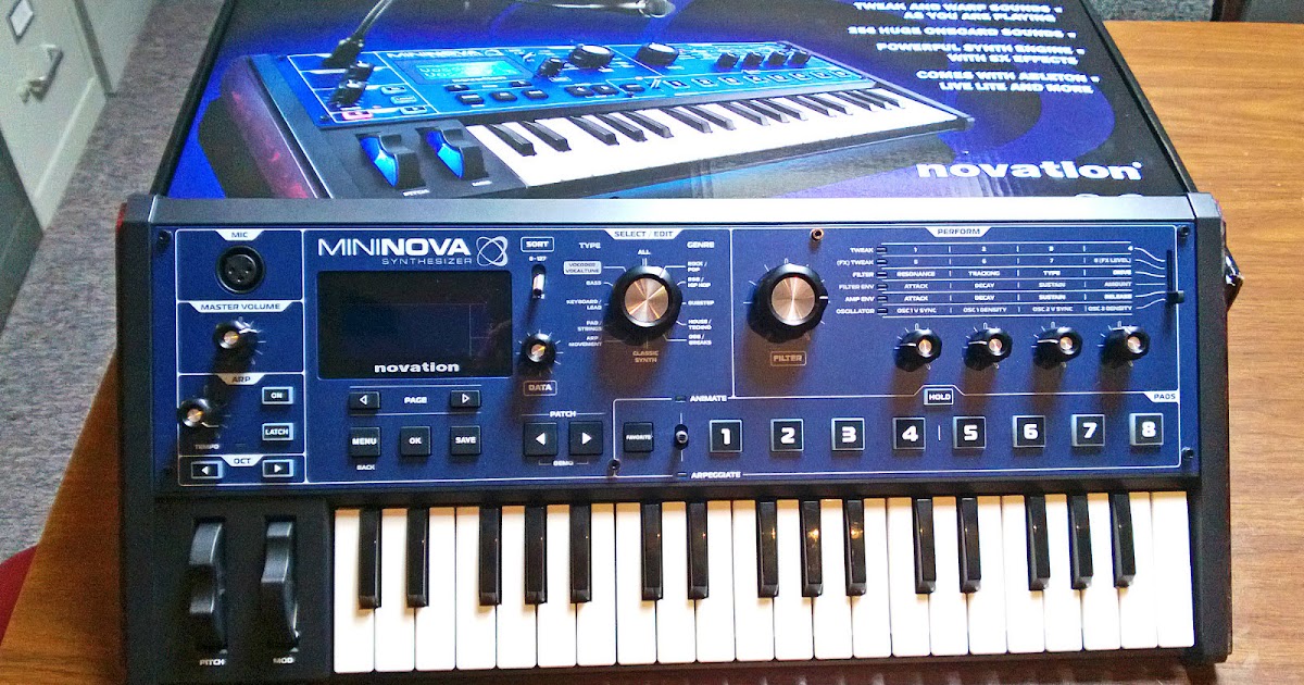 MATRIXSYNTH-B: Novation MiniNova Synthesizer