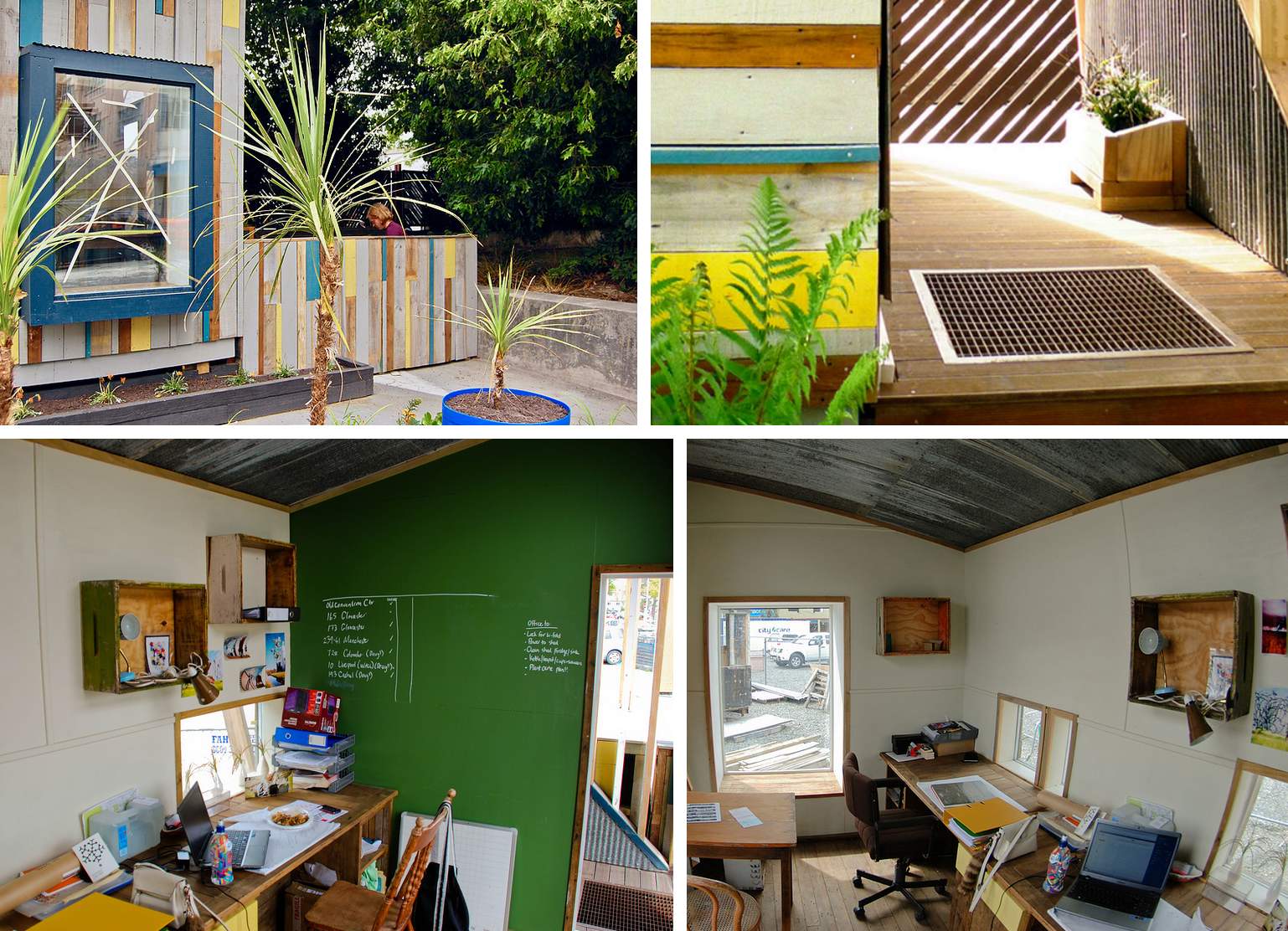 Shedworking: Urban off-grid garden office